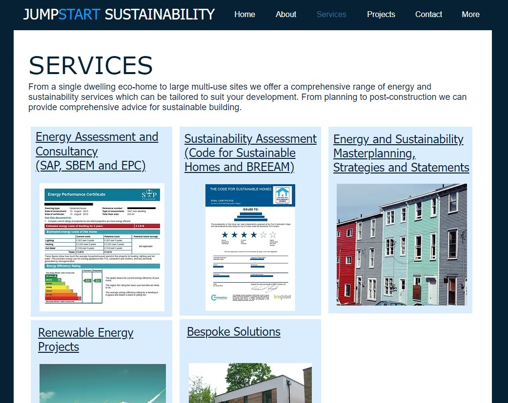 JumpStart Sustainability Archive